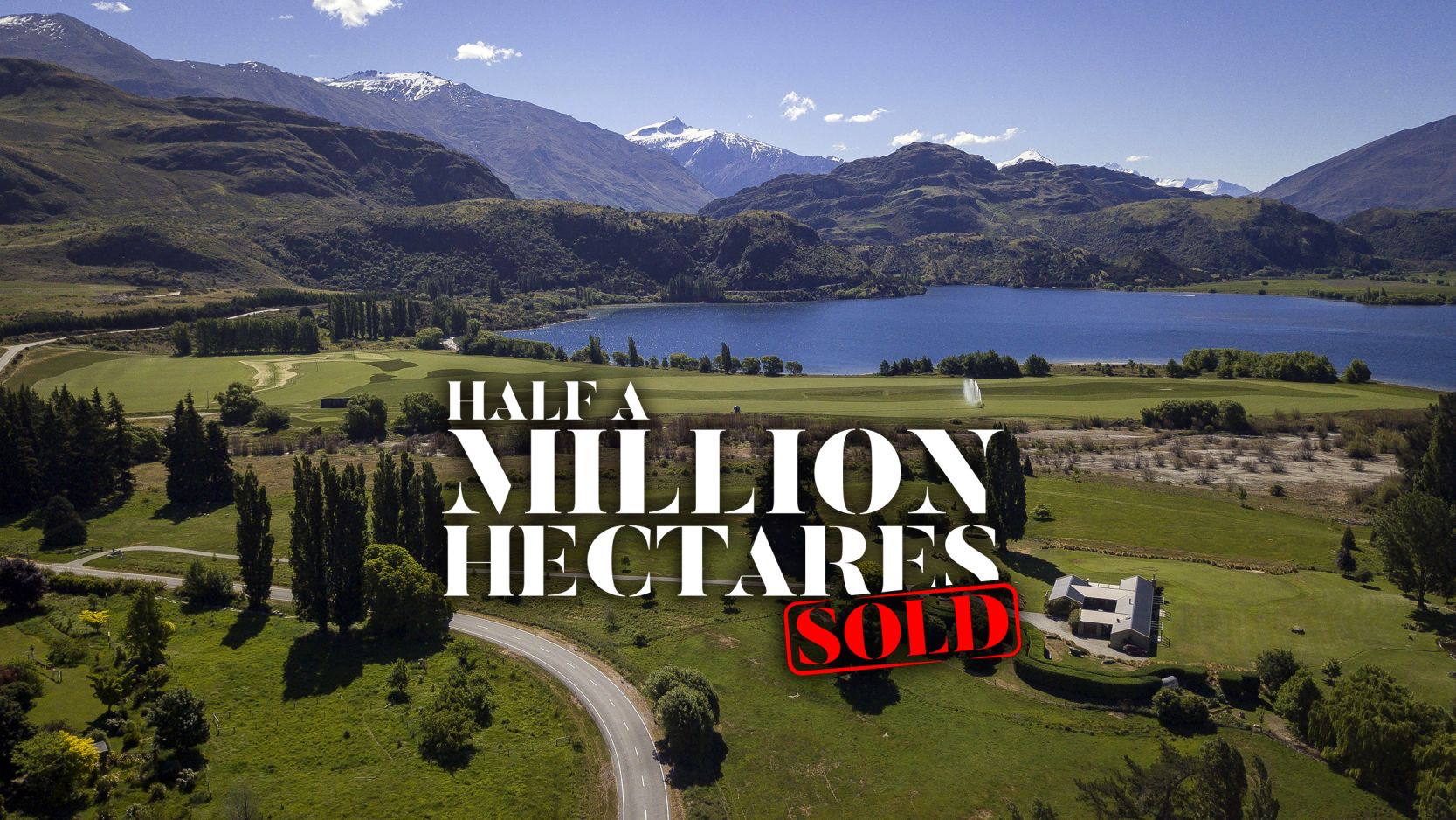 Half a million hectares sold
