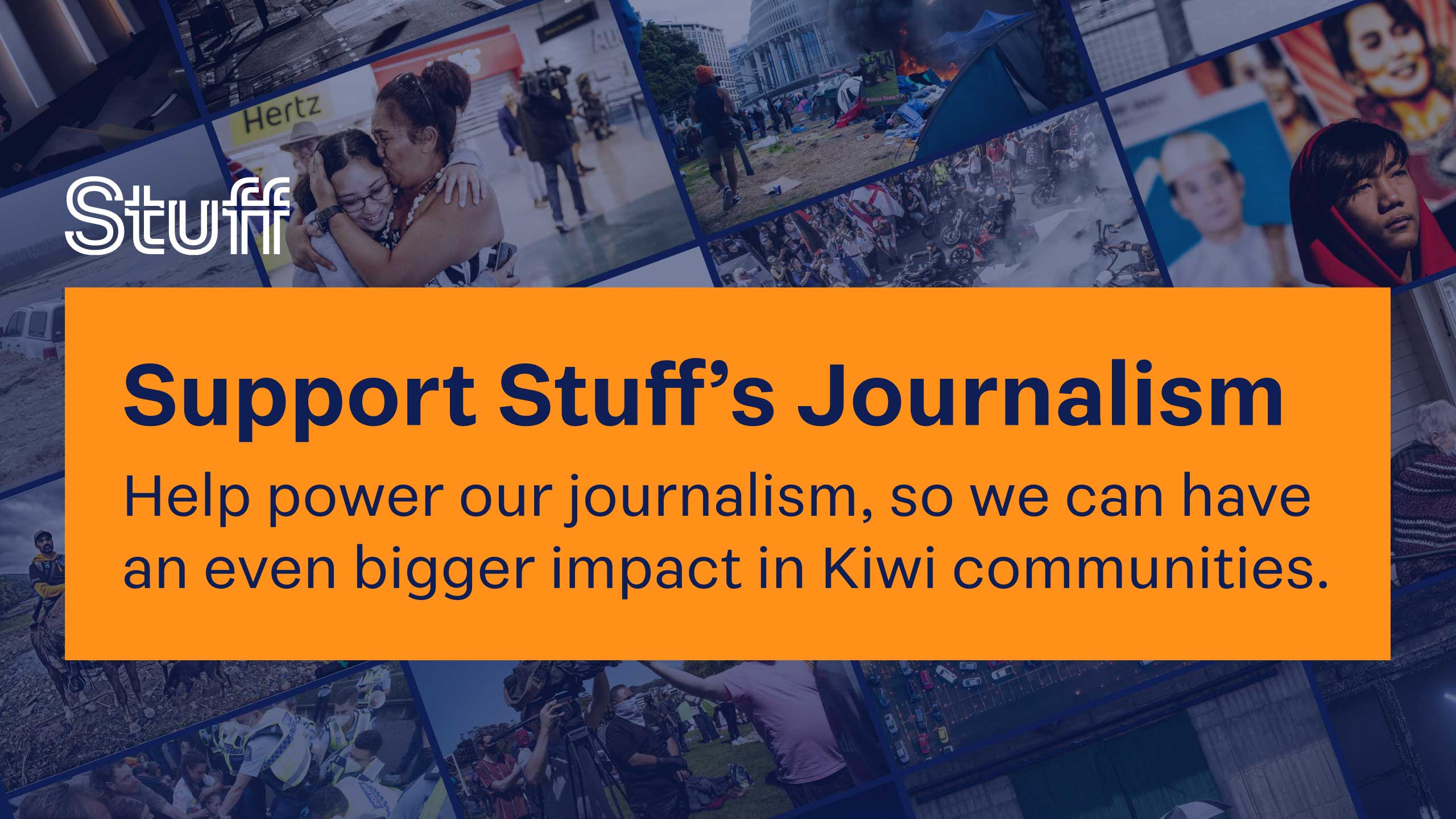 Support New Zealand journalism - Contribute to Stuff