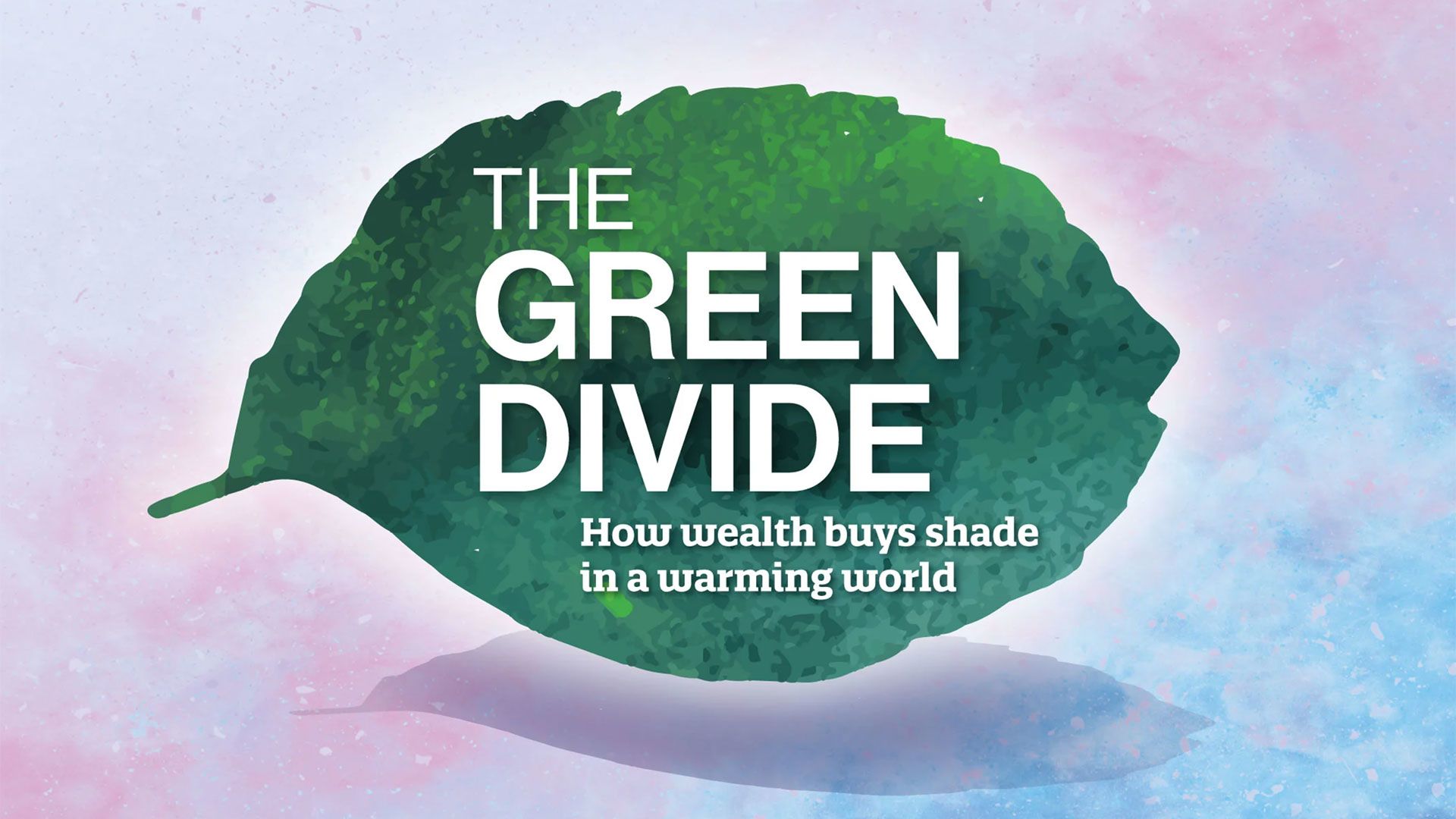 The green divide: How wealth buys shade in a warming world