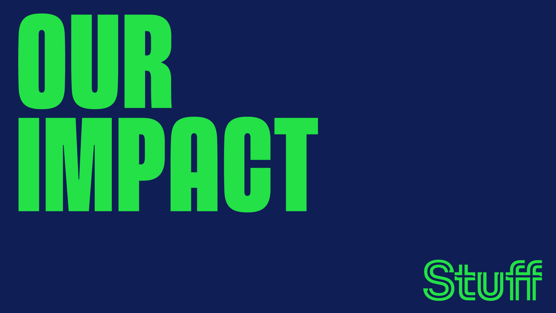Stuff 2024 Impact Report